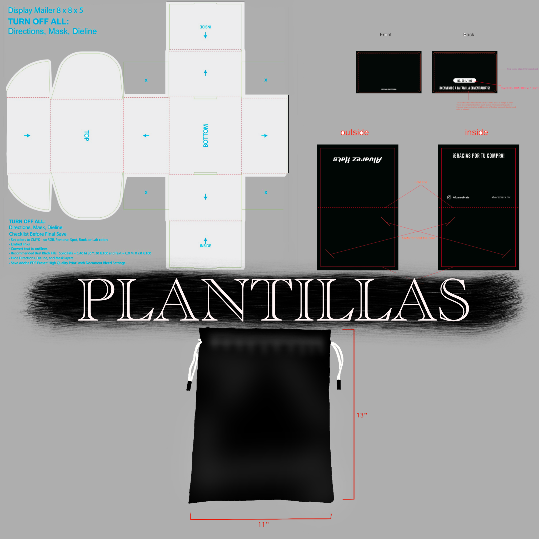 Platillas – GR Hats
